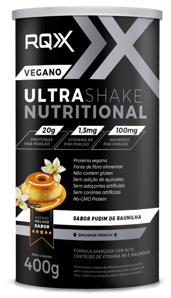 RQX Ultrashake Nutritional Vegano - Shake Fit →【Raquel Quartiero!】